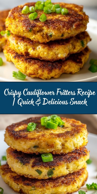 Basic Cauliflower Fritters Recipe – strickideen