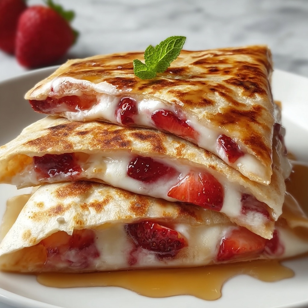 Strawberry Cheesecake Quesadillas Recipe – strickideen