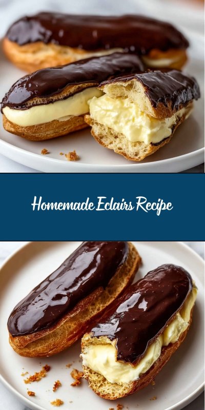 Homemade Eclairs Recipe – strickideen